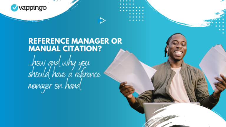 When and Why to Use Reference Managers Over Manual Citation