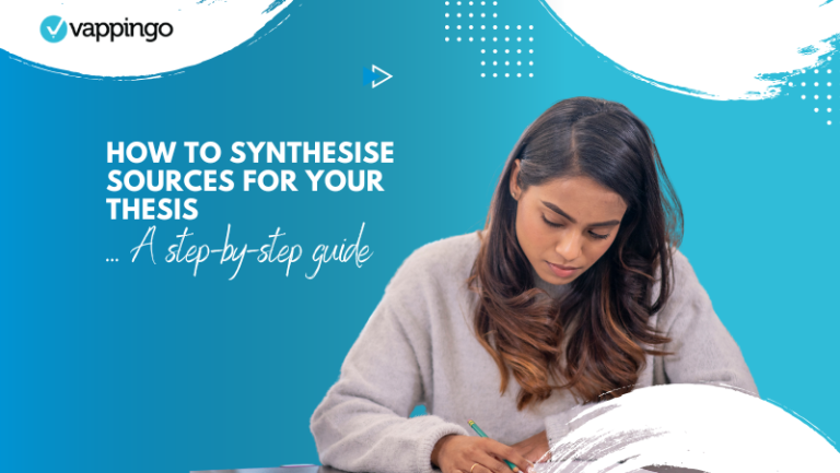 Synthesising Sources: What It Means and How to Do It in a Thesis