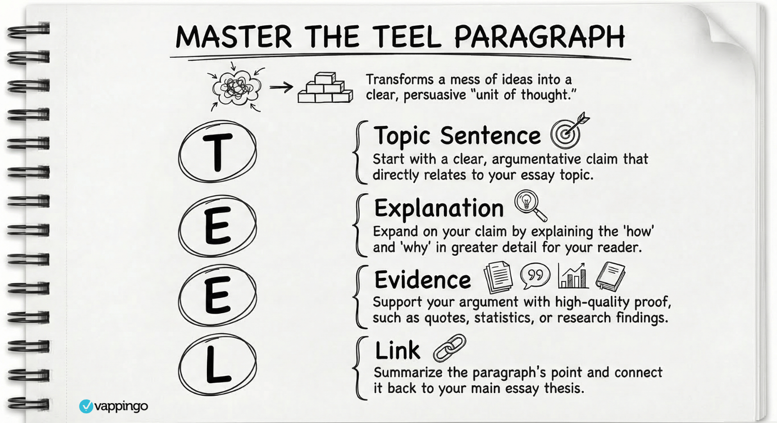 How to Use the TEEL Structure for Essays – Vappingo